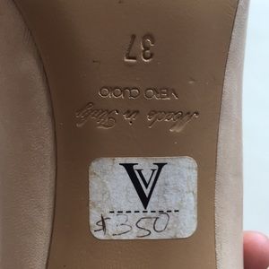 Via Veneto | Shoes | Italian Leather Heels Cream | Poshmark